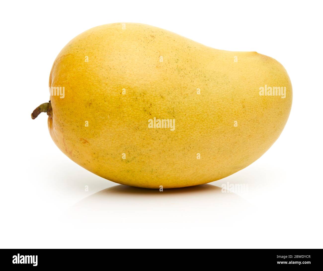 Mango Isolated on White Background Stock Photo - Alamy