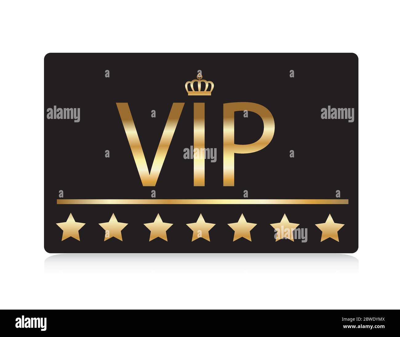 vector realistic vip card Stock Vector Image & Art - Alamy
