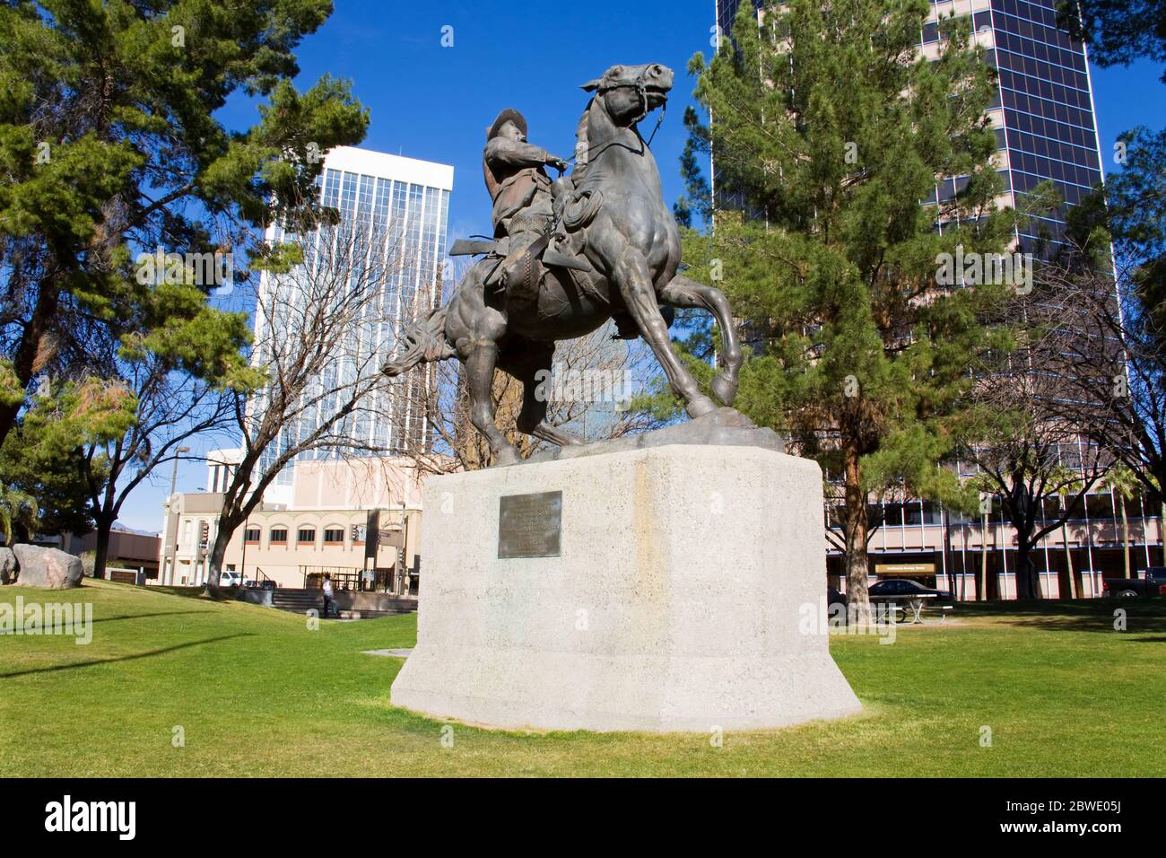 General Francisco Villa Statue, Veinte De Agosto Park, Tucson, Arizona ...