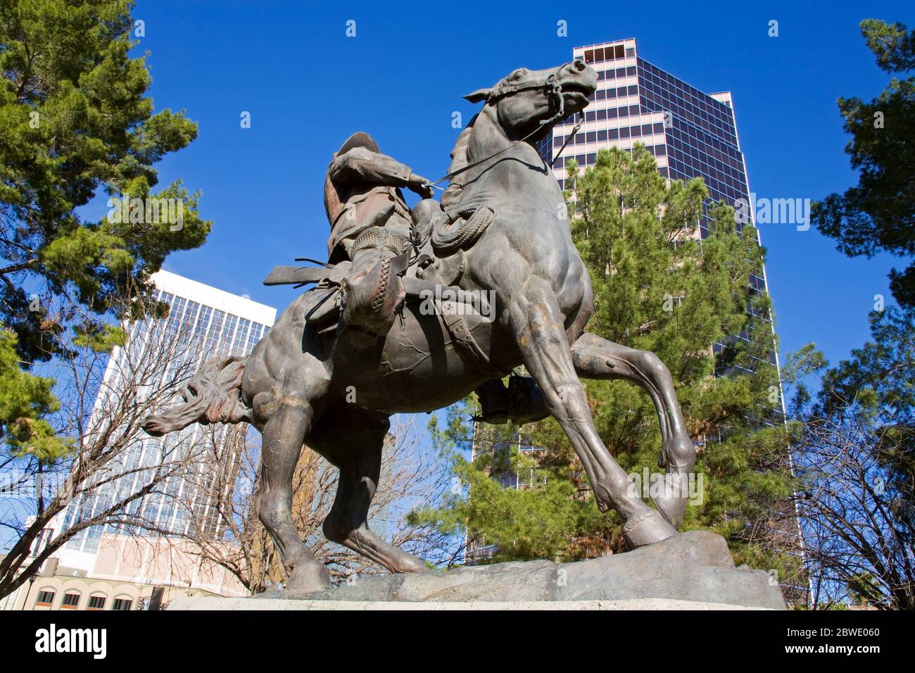 General Francisco Villa Statue, Veinte De Agosto Park, Tucson, Arizona ...