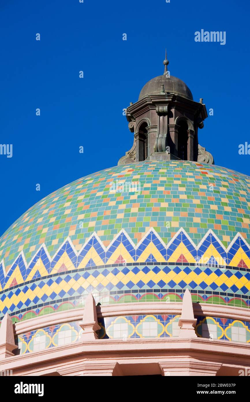 Pima County Courthouse Dome, Tucson, Arizona, USA Stock Photo - Alamy