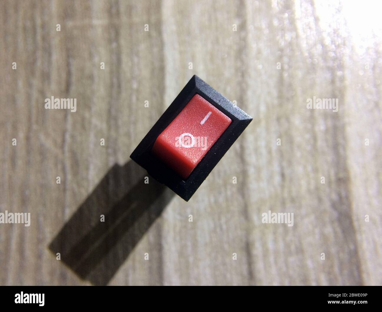 Red on off switch hi-res stock photography and images - Alamy