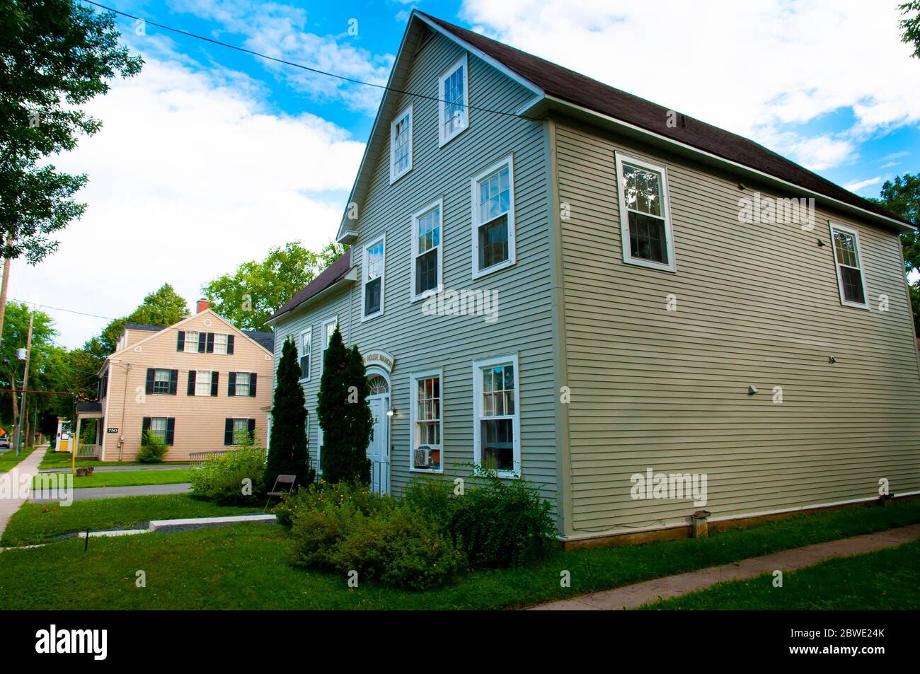 Fredericton, Canada - August 7, 2016: Historic Stratton House Manor ...