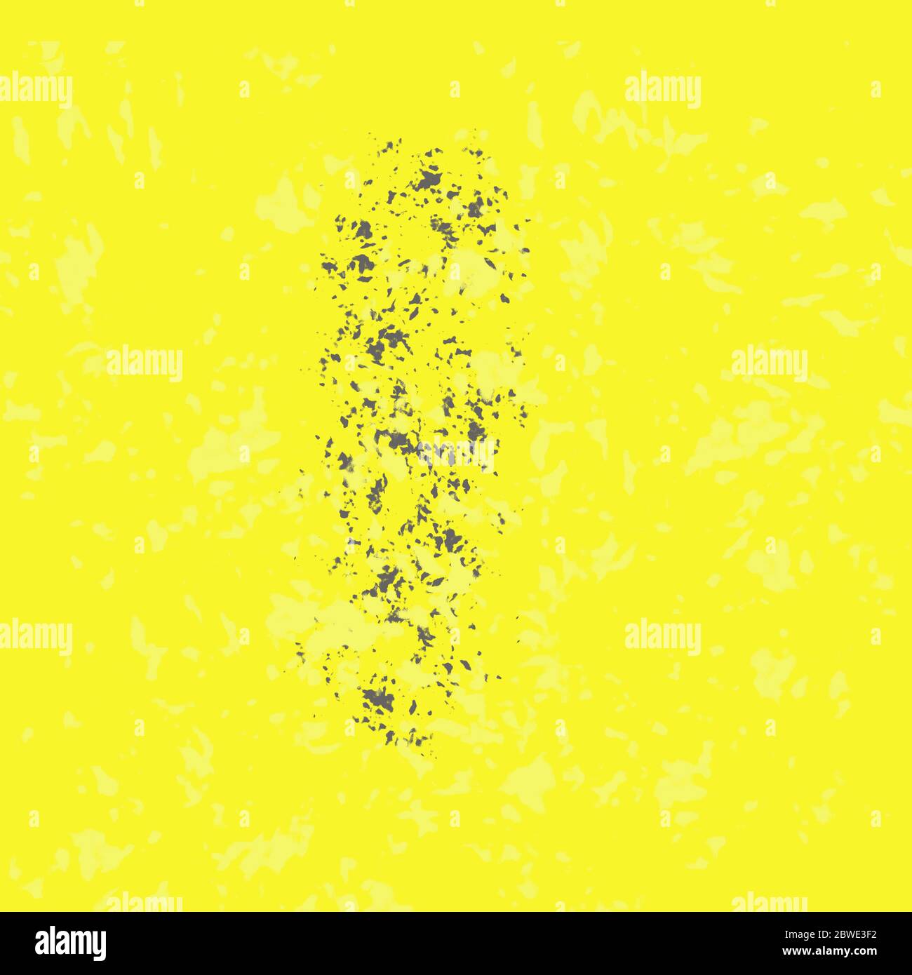 Black Particles With White & Yellow Grungy Spots Background. For Wall ...