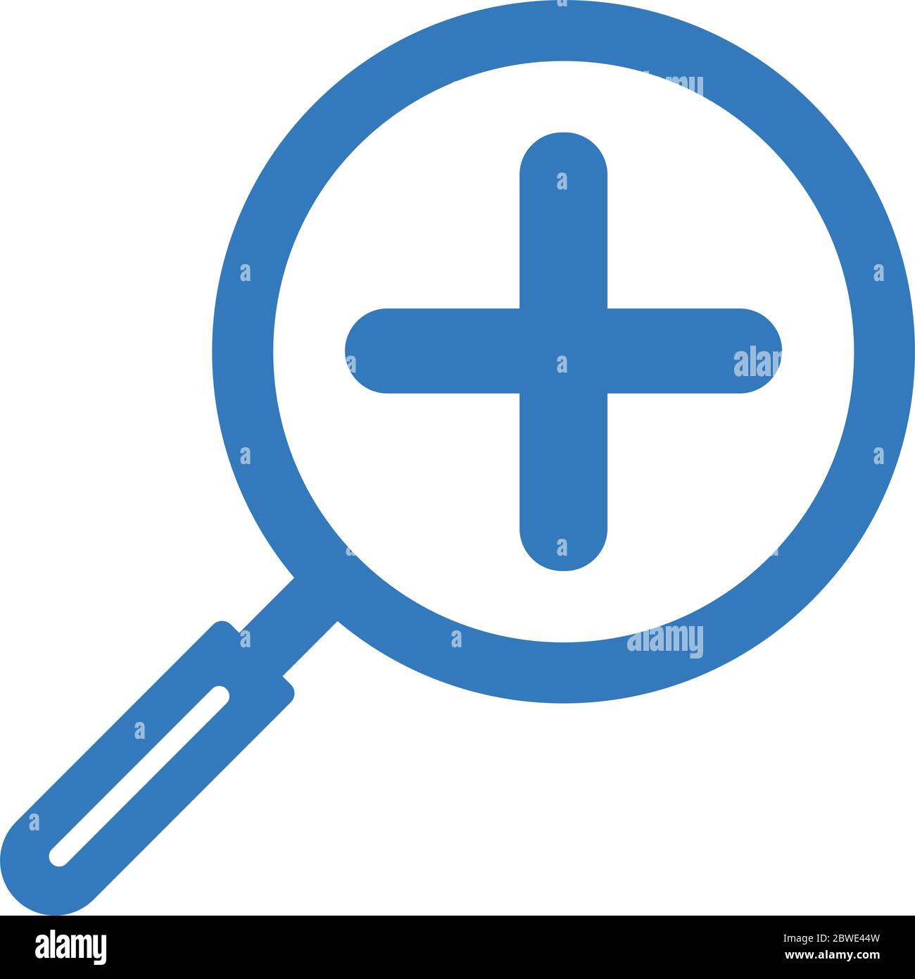 Zoom icon, In, plus, expanding, vector graphics for commercial, print ...