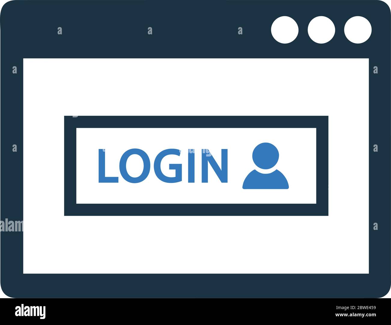 log in password icon, sign in info design for commercial, print media ...