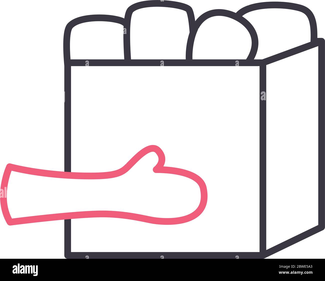 Holding hands road Cut Out Stock Images & Pictures - Alamy