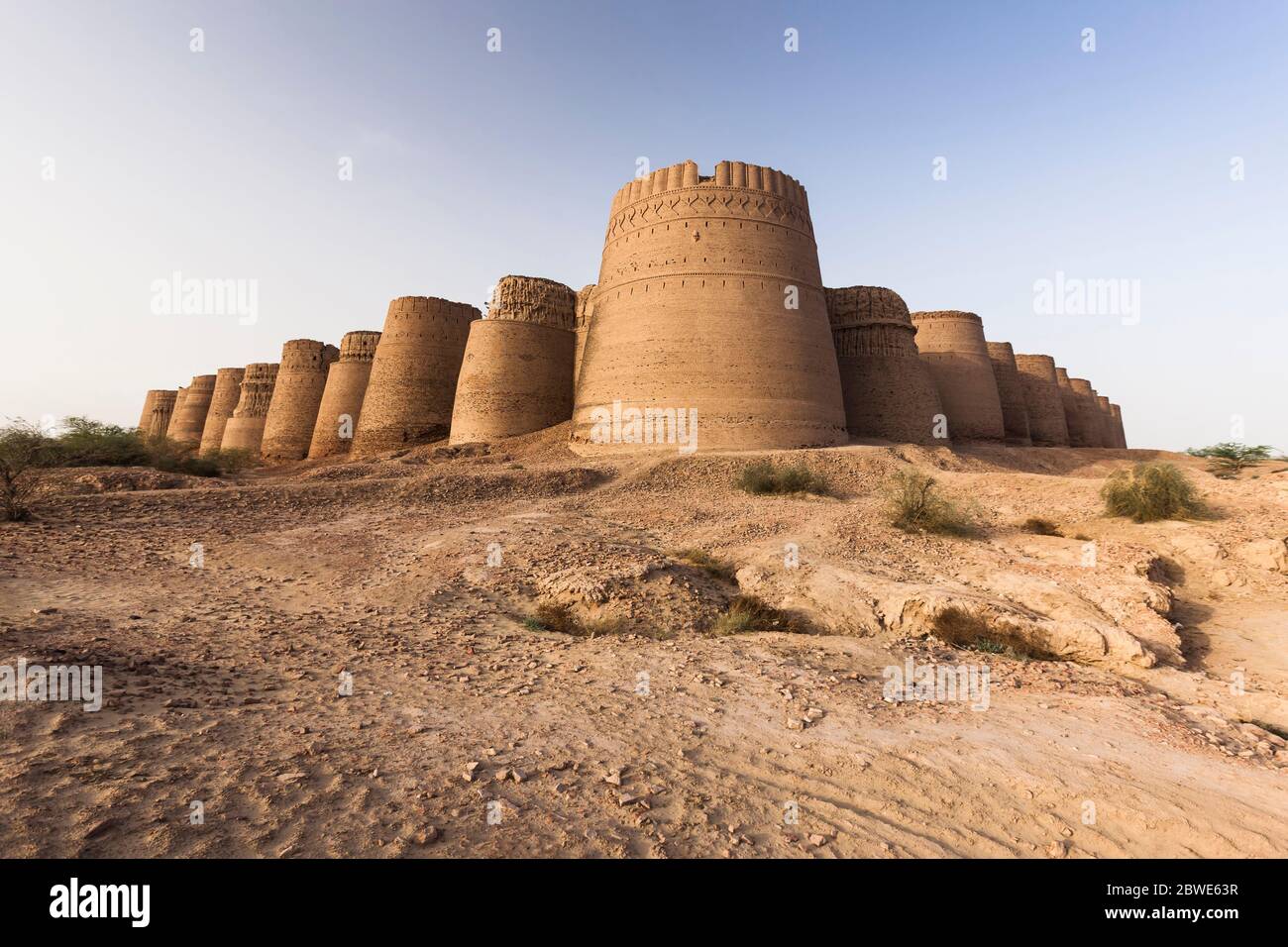 Derawar Fort, Derawar, Bahawalpur district, Punjab Province, Pakistan ...