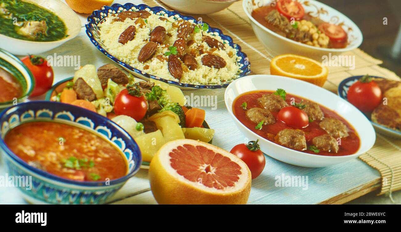 Traditional Algerian Food