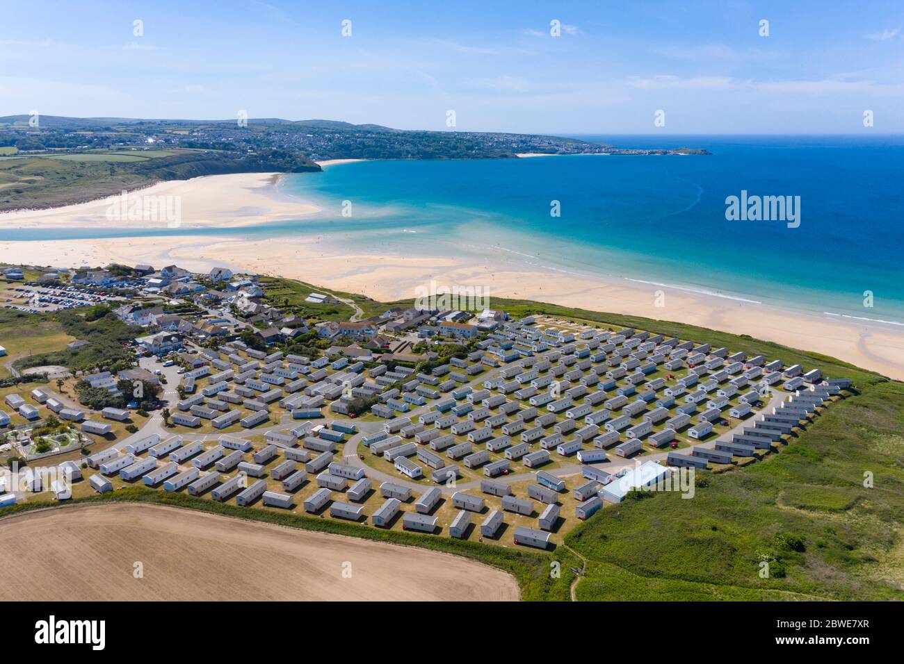 Hayle aerial hi-res stock photography and images - Alamy