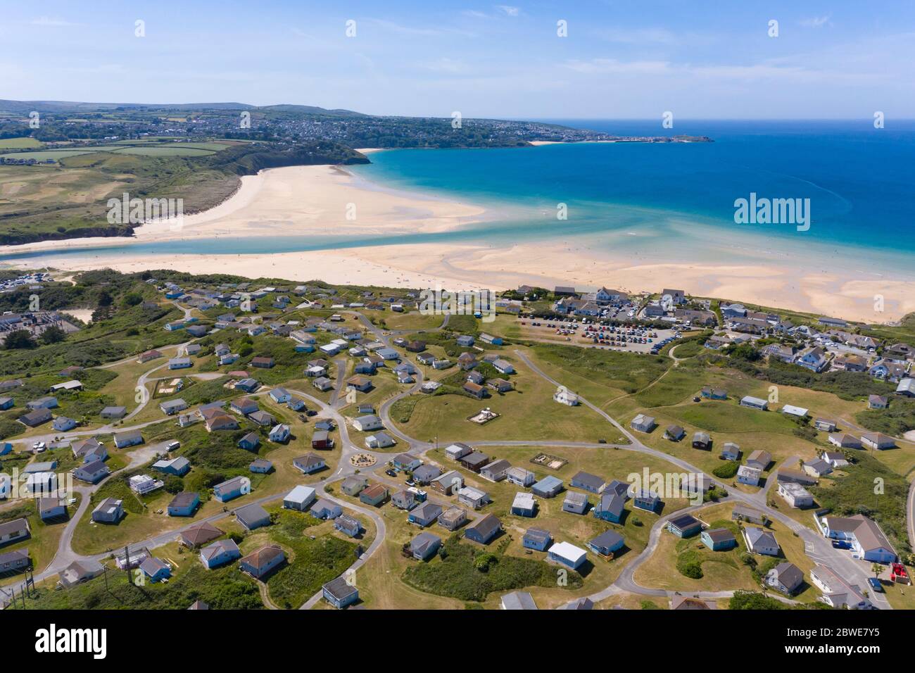 Hayle aerial hi-res stock photography and images - Alamy