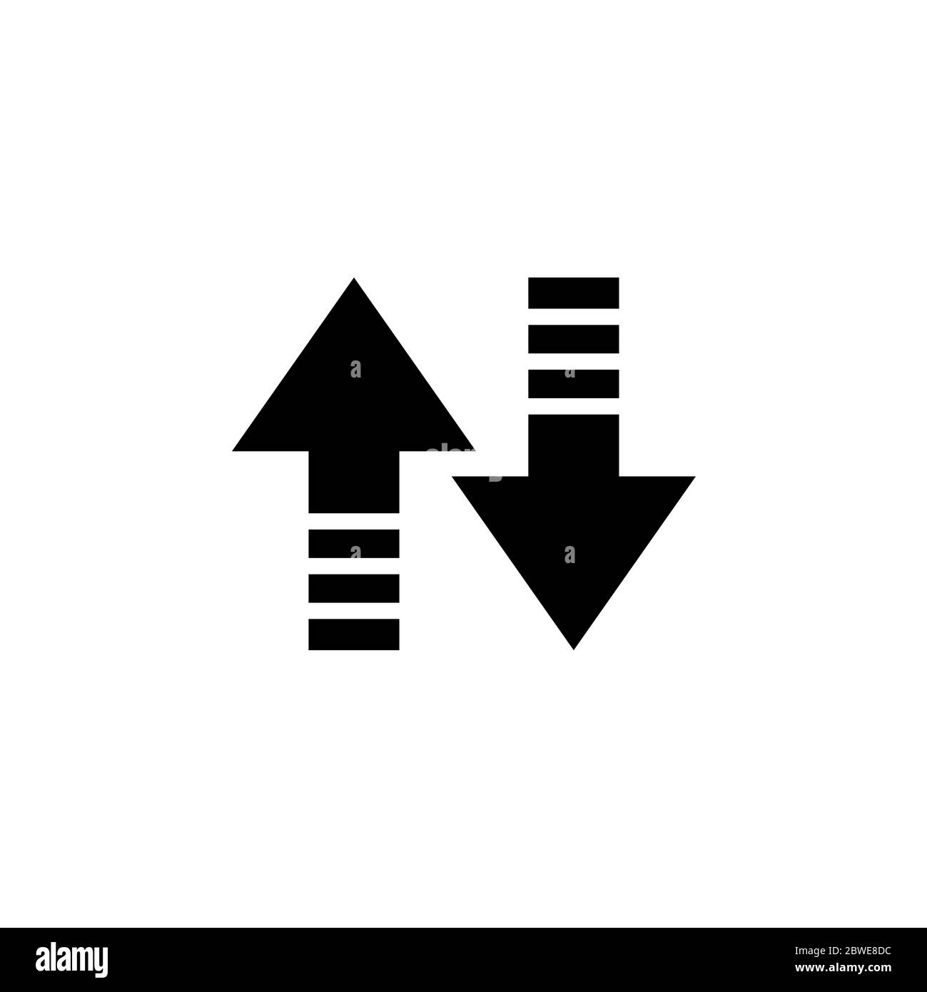 Up And Down Arrow Icon Up Down Arrow Icon Free Download Sign