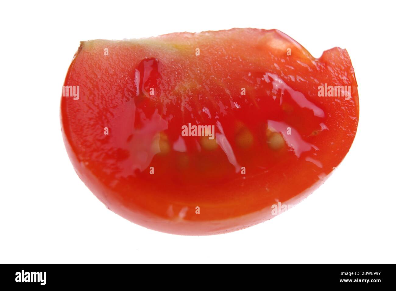 red tomato slice Stock Photo - Alamy