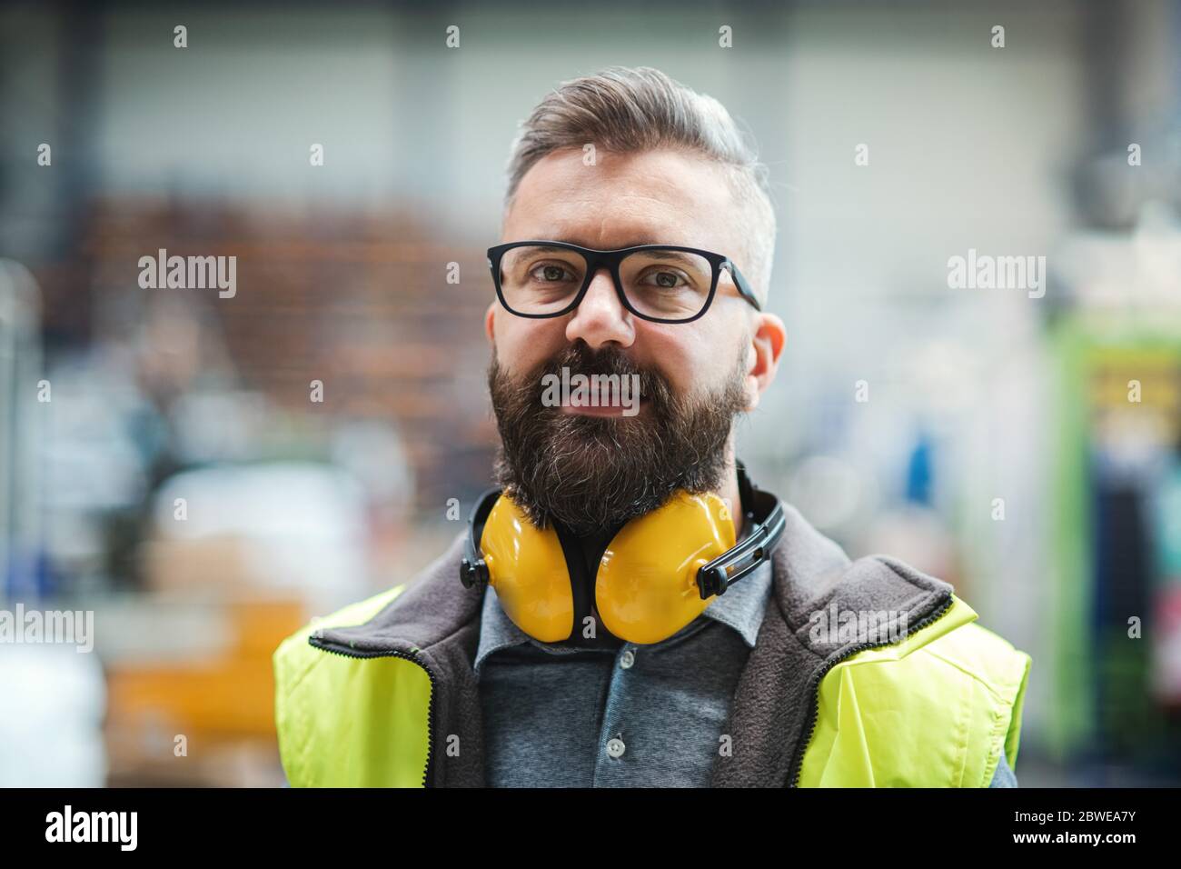 Engineer technician looking camera hi-res stock photography and images ...