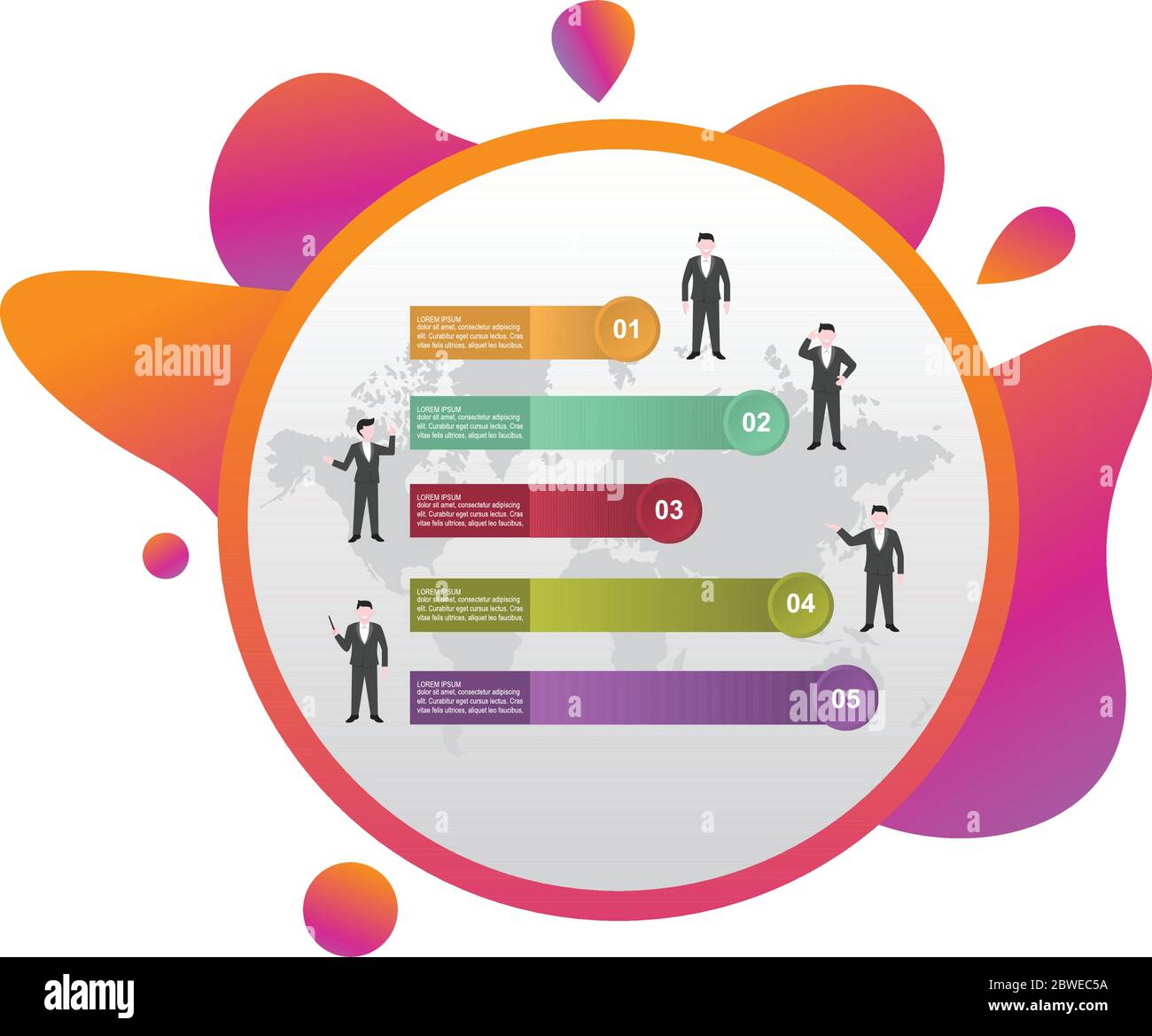 Visualization gradient vector vectors hi-res stock photography and ...