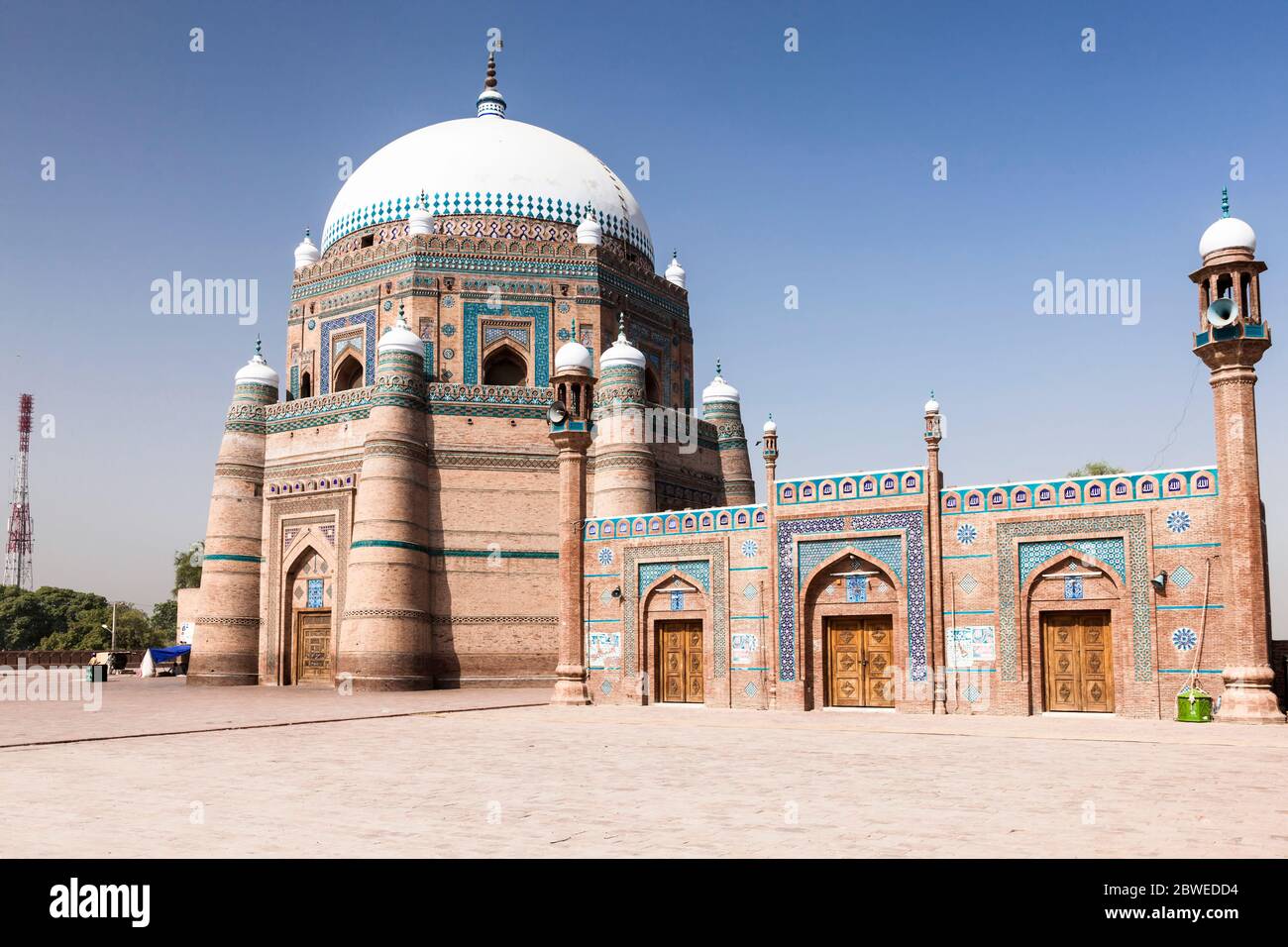 Tomb of Shah Rukn e Alam, Tomb of Shah Rukn-e-Alam, Murtan, Punjab ...