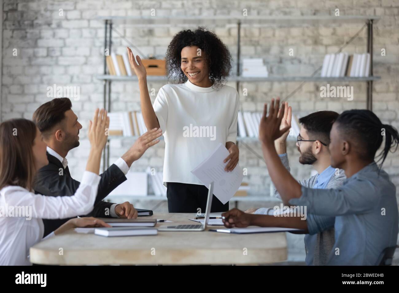 Voting Raising Hands