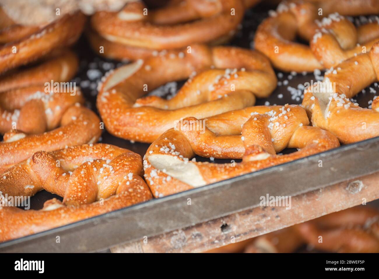Bretzel, traditional German bread Stock Photo - Alamy