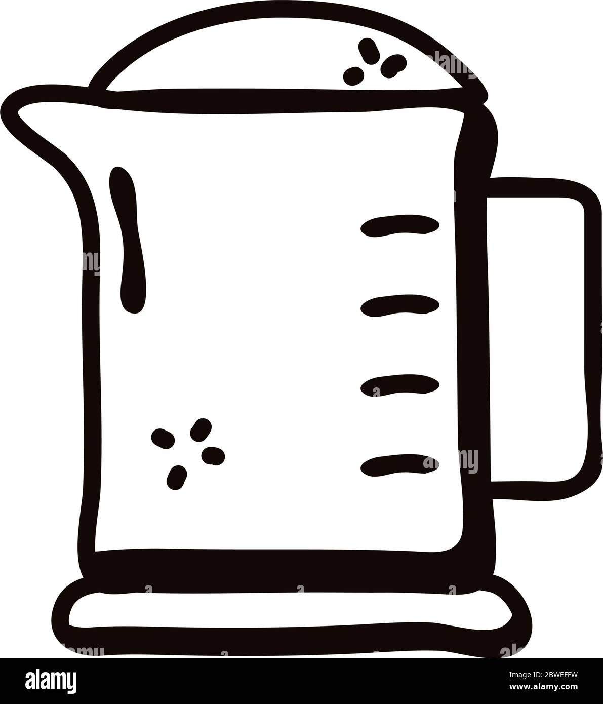 Kitchen jar line style hi-res stock photography and images - Alamy