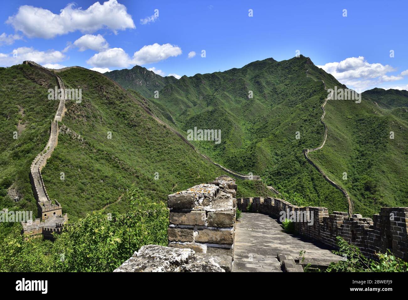 Great wall in China Beijing Stock Photo - Alamy
