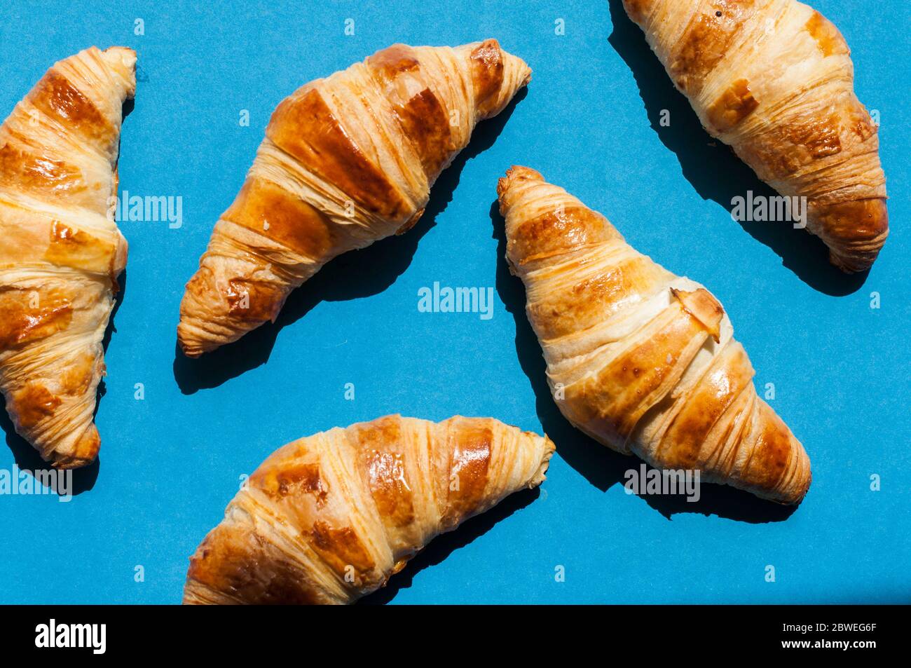 Freshly baked croissants set hi-res stock photography and images - Alamy