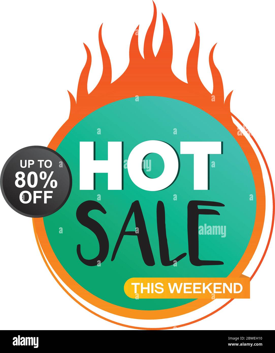 Hot promo vector vectors Cut Out Stock Images & Pictures - Alamy