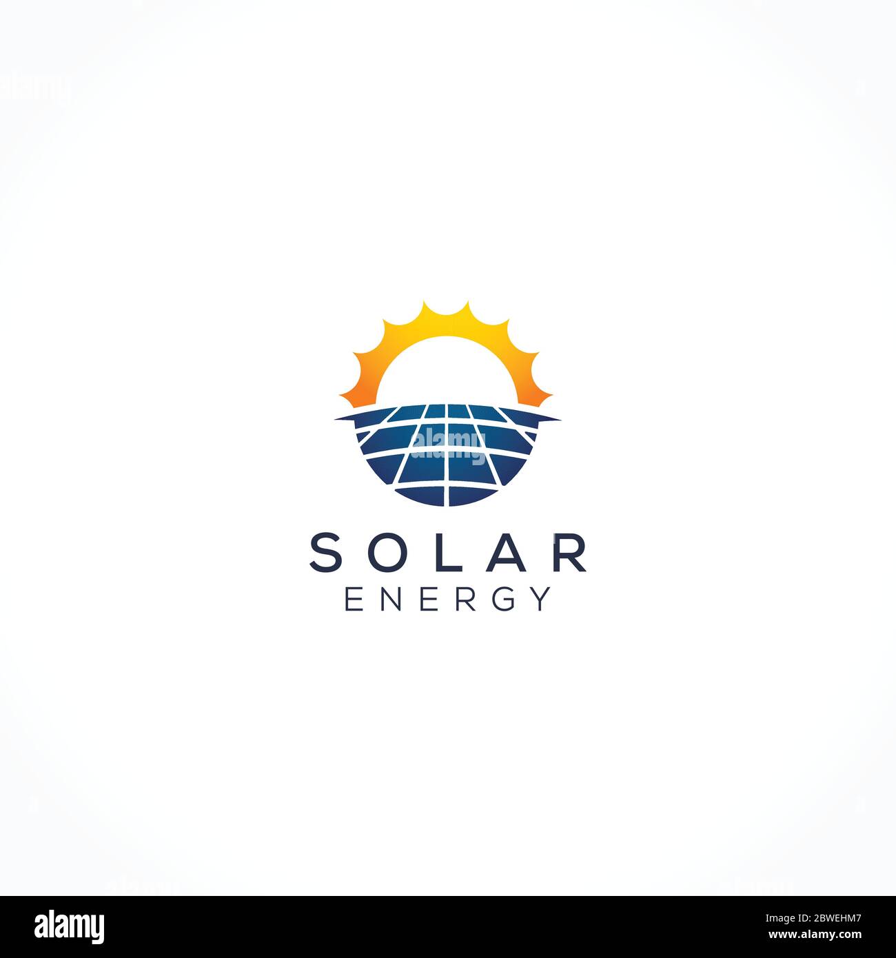 simple solar logo Stock Vector Image & Art - Alamy