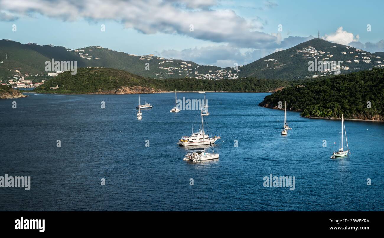 St thomas virgin islands marina hi-res stock photography and images - Alamy