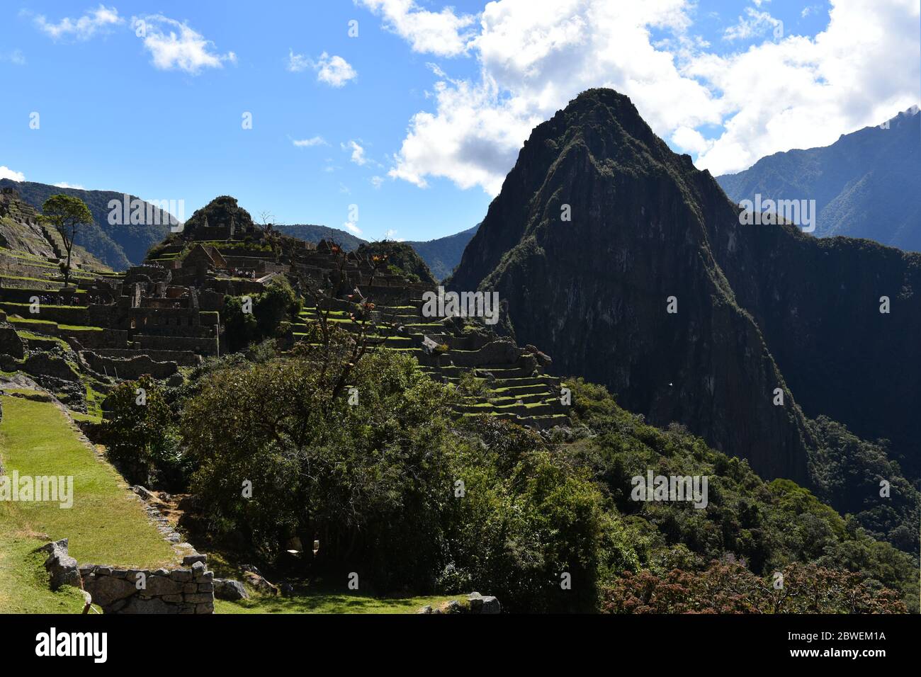 Remains of the Ancient Inca City of Machu Picchu, Peru, "Lost City of ...