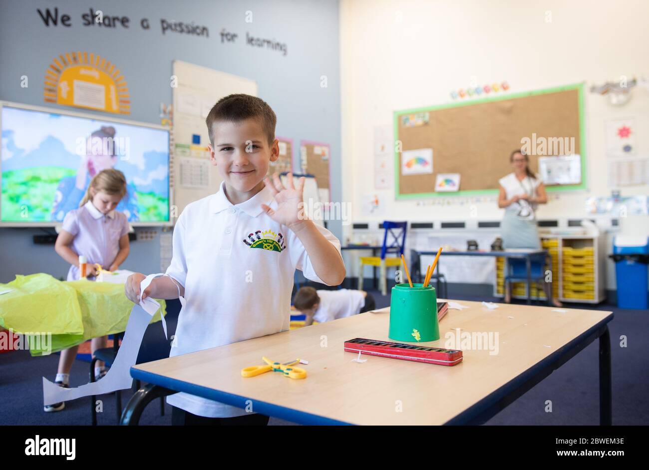 Reception class school hi-res stock photography and images - Alamy