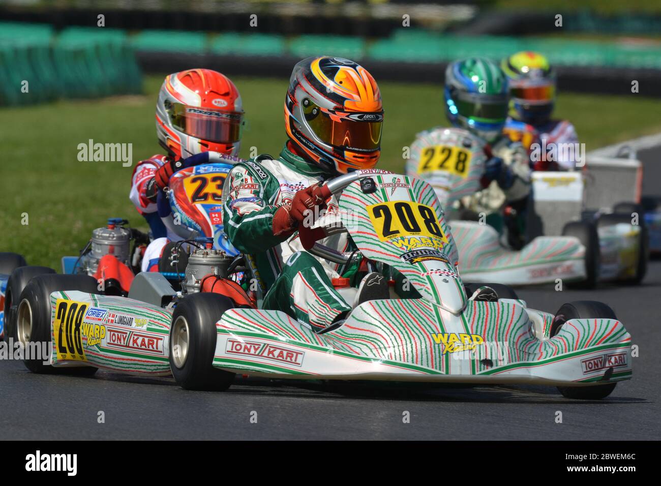 Danish racing driver Christian Lundgaard during his international ...