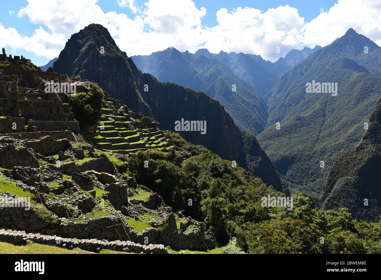 Remains of the Ancient Inca City of Machu Picchu, Peru, "Lost City of ...