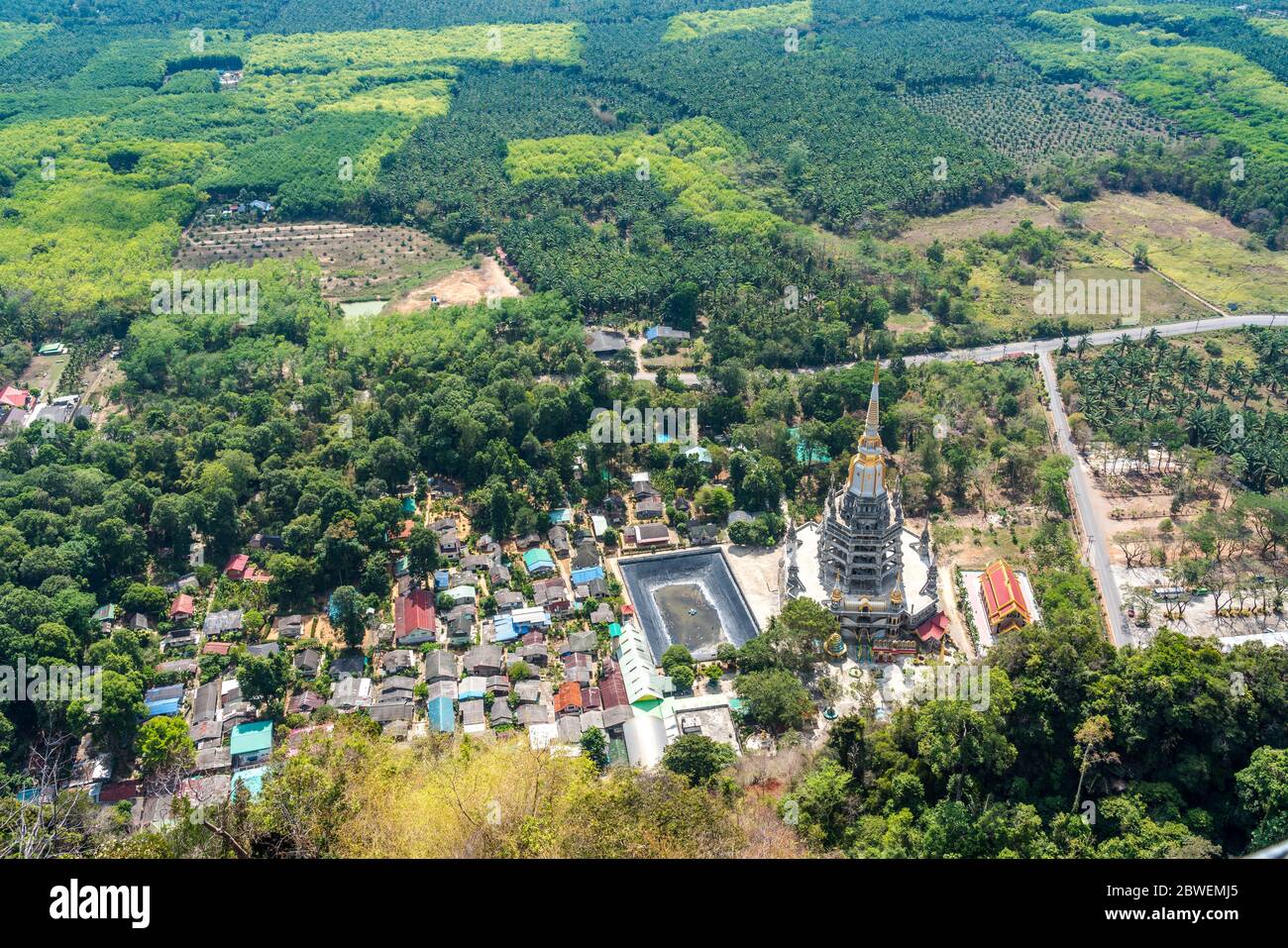 Free of charge tourist attraction The Big Buddha Wat Tham Seua Tiger ...