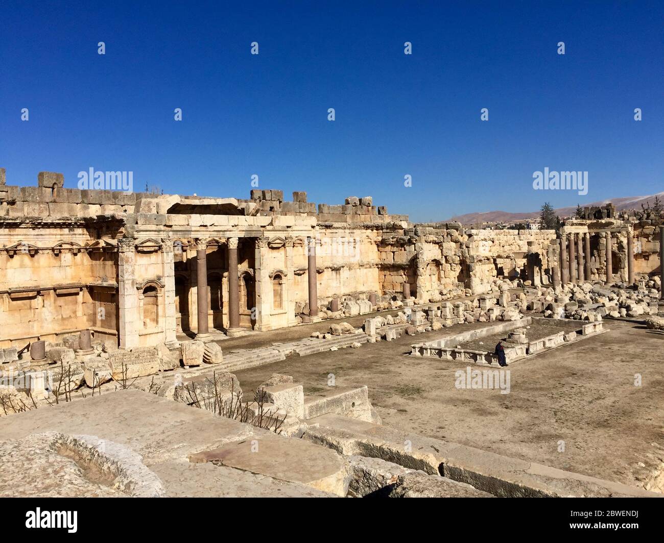 Baalbek, Lebanon (UNESCO World Heritage Site Stock Photo - Alamy