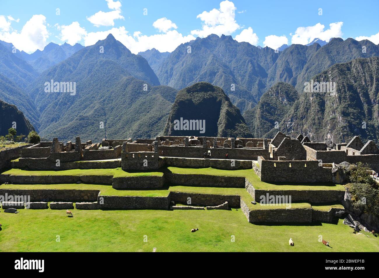 Remains of the Ancient Inca City of Machu Picchu, Peru, "Lost City of ...
