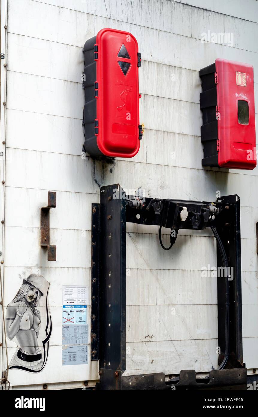 Commercial electrical boxes hi-res stock photography and images - Alamy