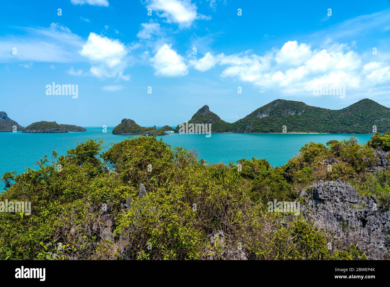 Koh Mae Mother Island in Ang Thong National Marine Park Thailand Stock ...