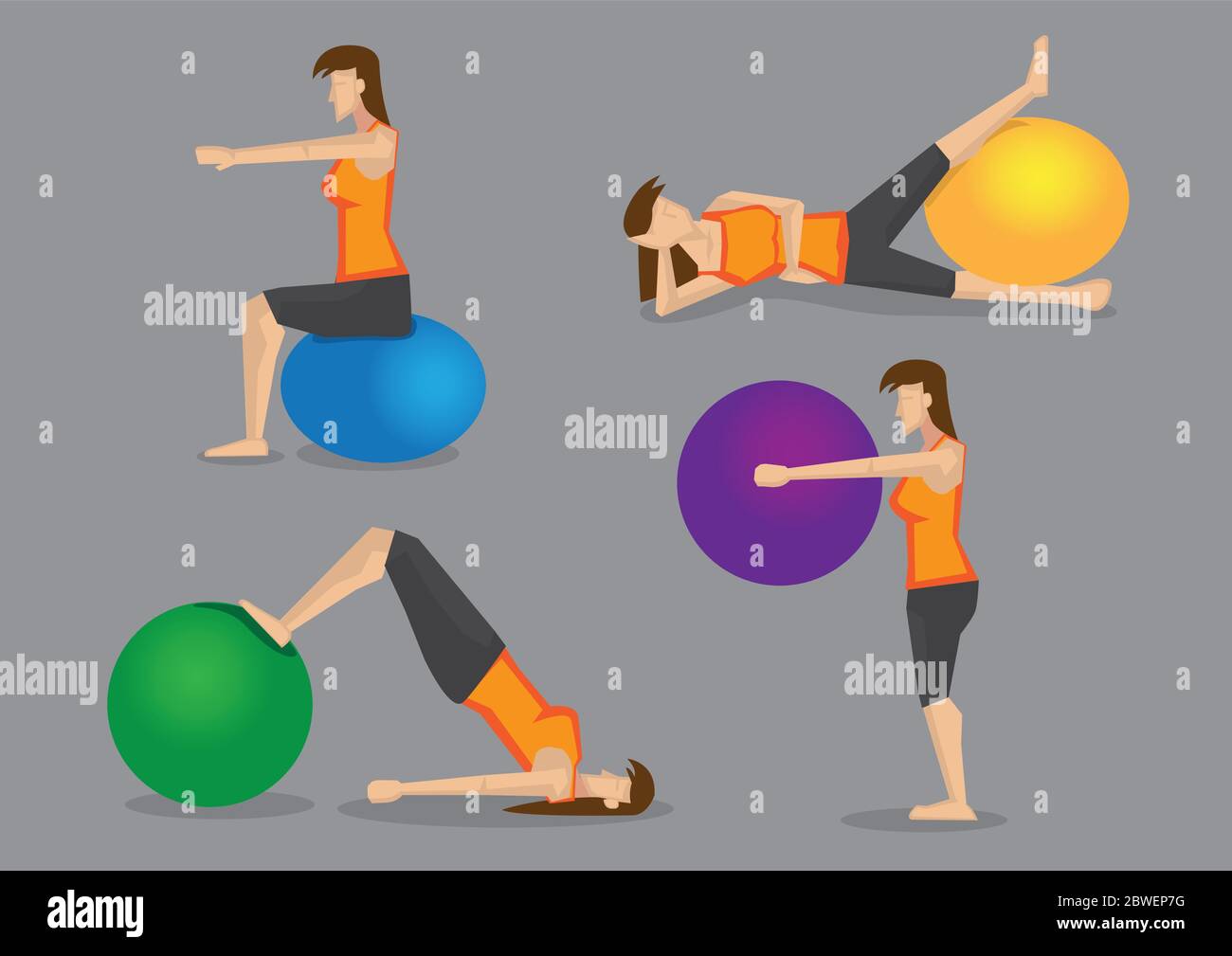 Sculpting workout Stock Vector Images - Alamy