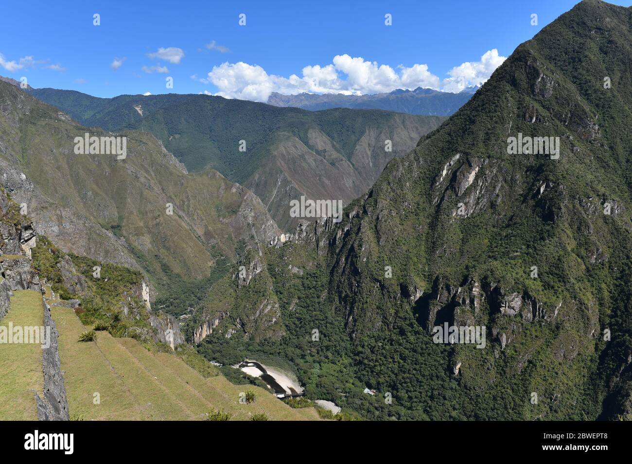Landscape of Machu Picchu, Peru Stock Photo - Alamy