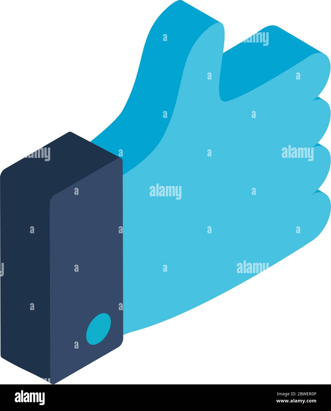 Social interaction icon isometric hi-res stock photography and images ...