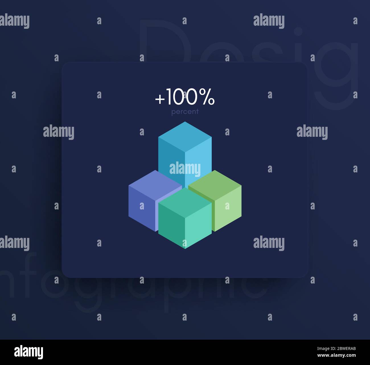 Vector graphic infographics. Template for creating web applications ...