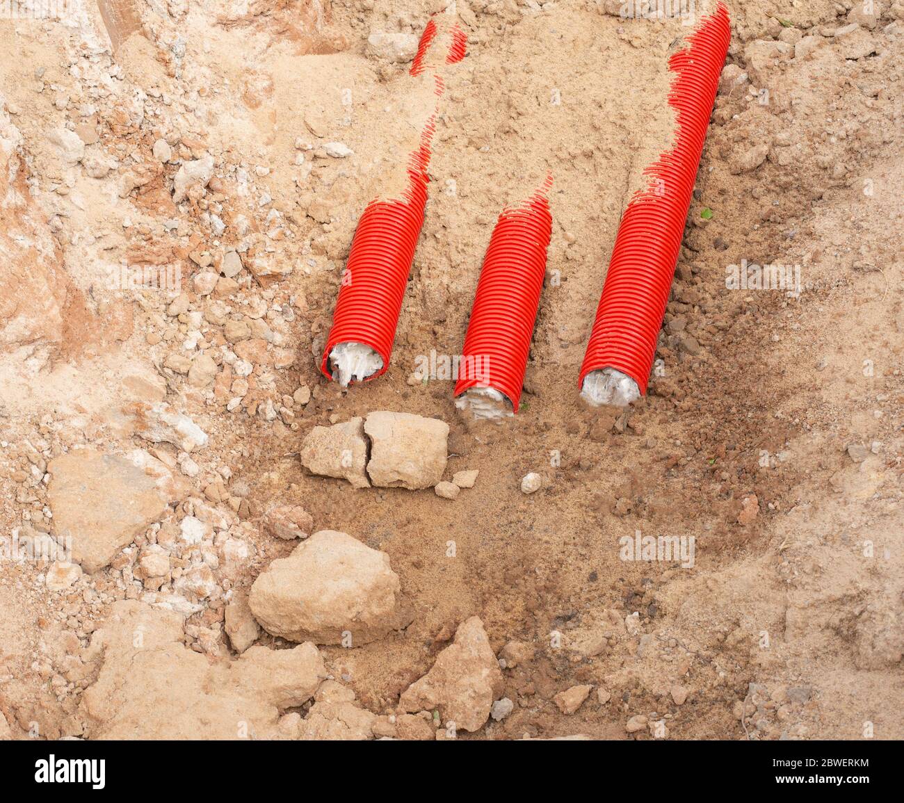 Underground cable routing hi-res stock photography and images - Alamy