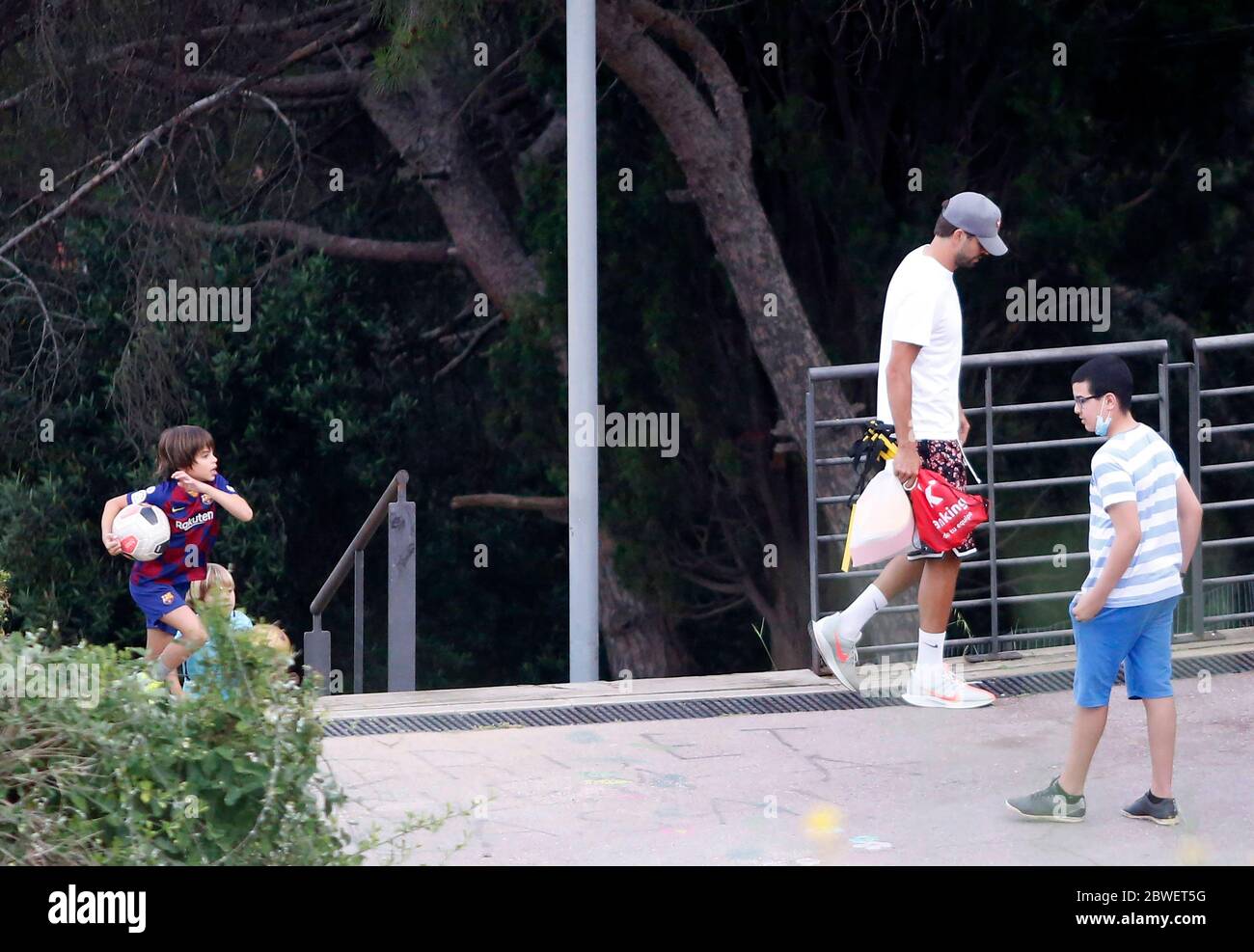 Shakira gerard pique children hi-res stock photography and images - Alamy