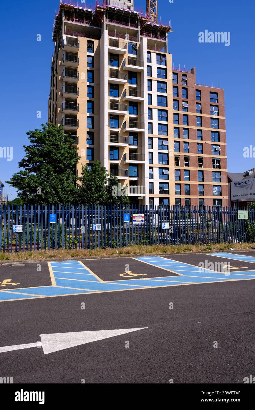 Modern Development Of Luxury High Rise Residential Apartments Or Flats ...