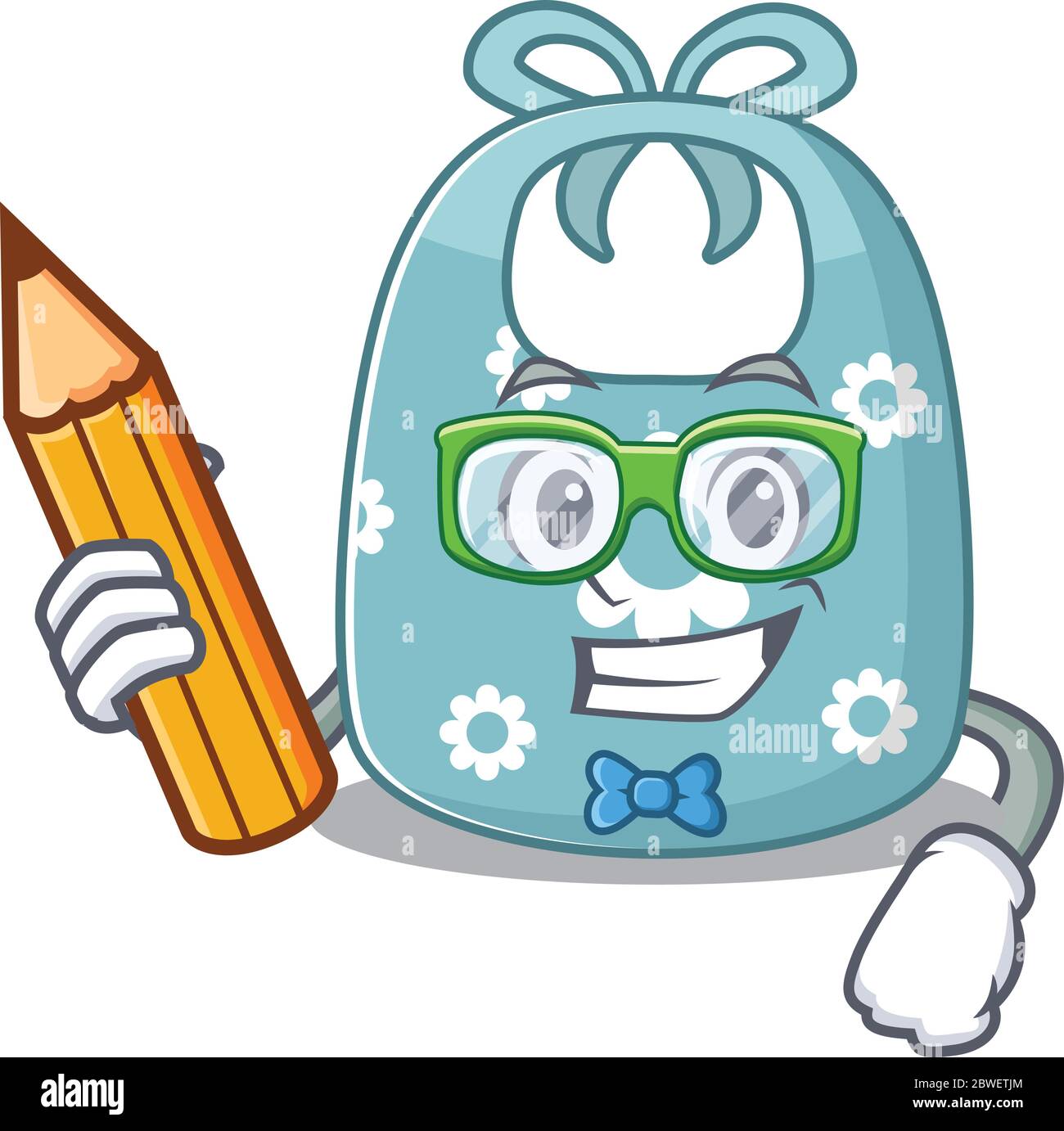 Clever baby girl Stock Vector Images - Alamy