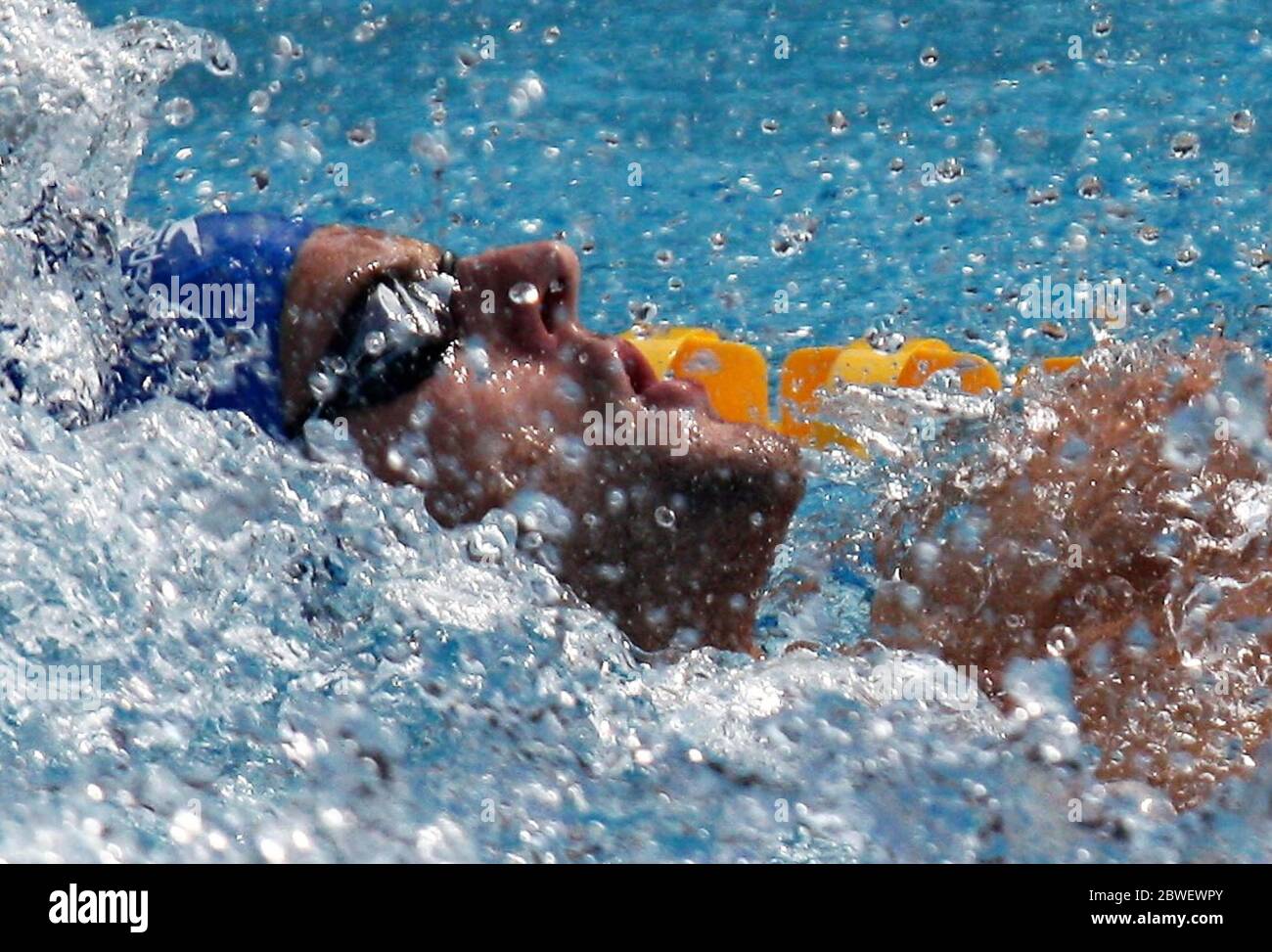 Liam Tancock of Great Britain Séries 4X100 M Medley Women during the ...