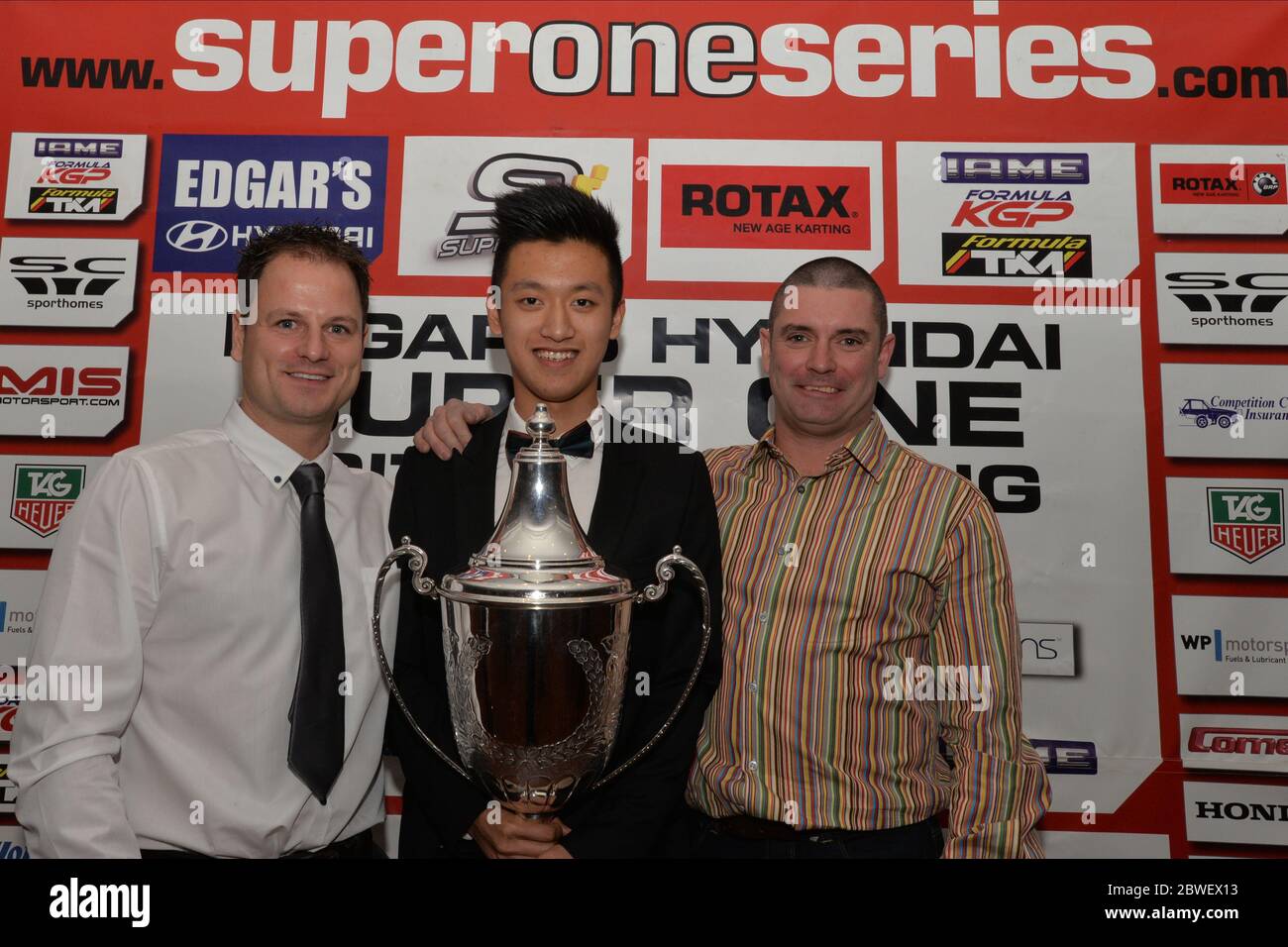 Chinese racing driver Guanyu Zhou during his Karting career Stock Photo ...