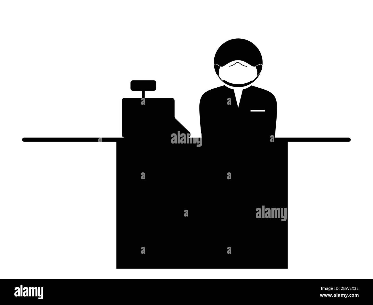 White check icon Stock Vector Images - Alamy