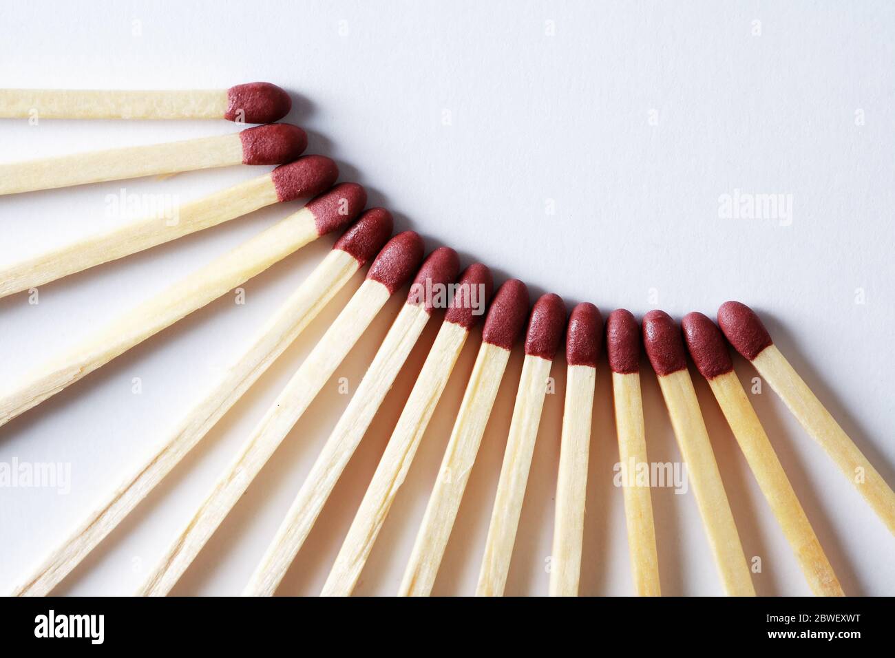 Set of wooden matches on white background Stock Photo - Alamy