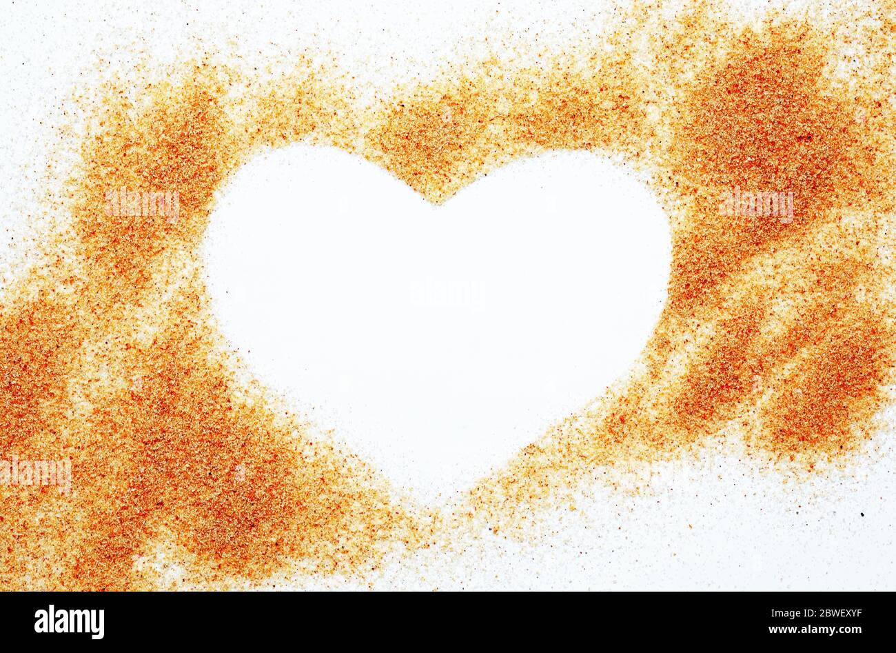 Heart sand art hi-res stock photography and images - Alamy